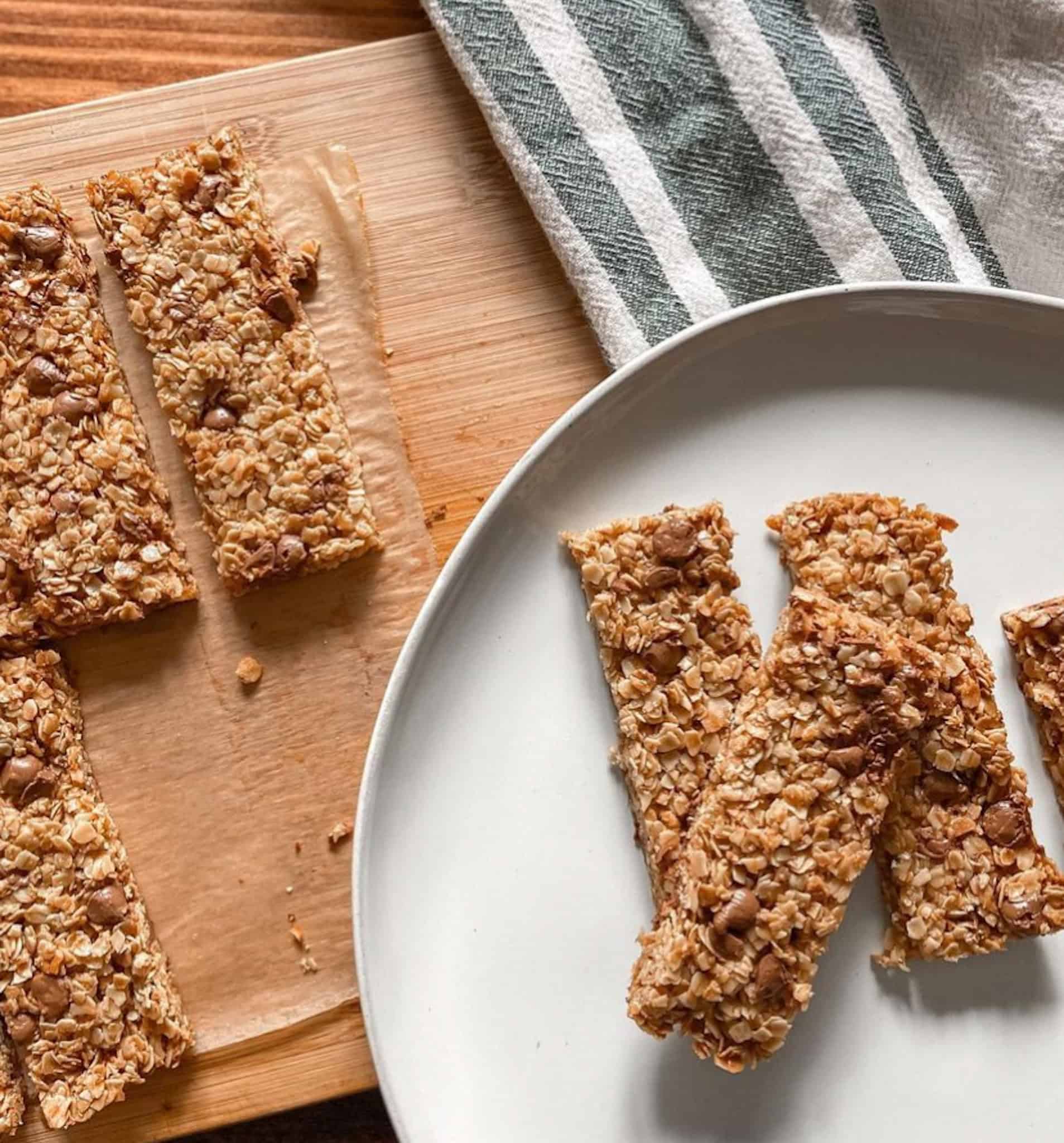 Homemade Baked Granola Bars (Easy and Healthy Recipe) - Chasing Our Simple
