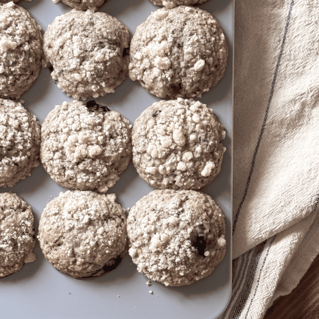 Bakery Style Sourdough Discard Muffins (Master Recipe) - Chasing Our Simple