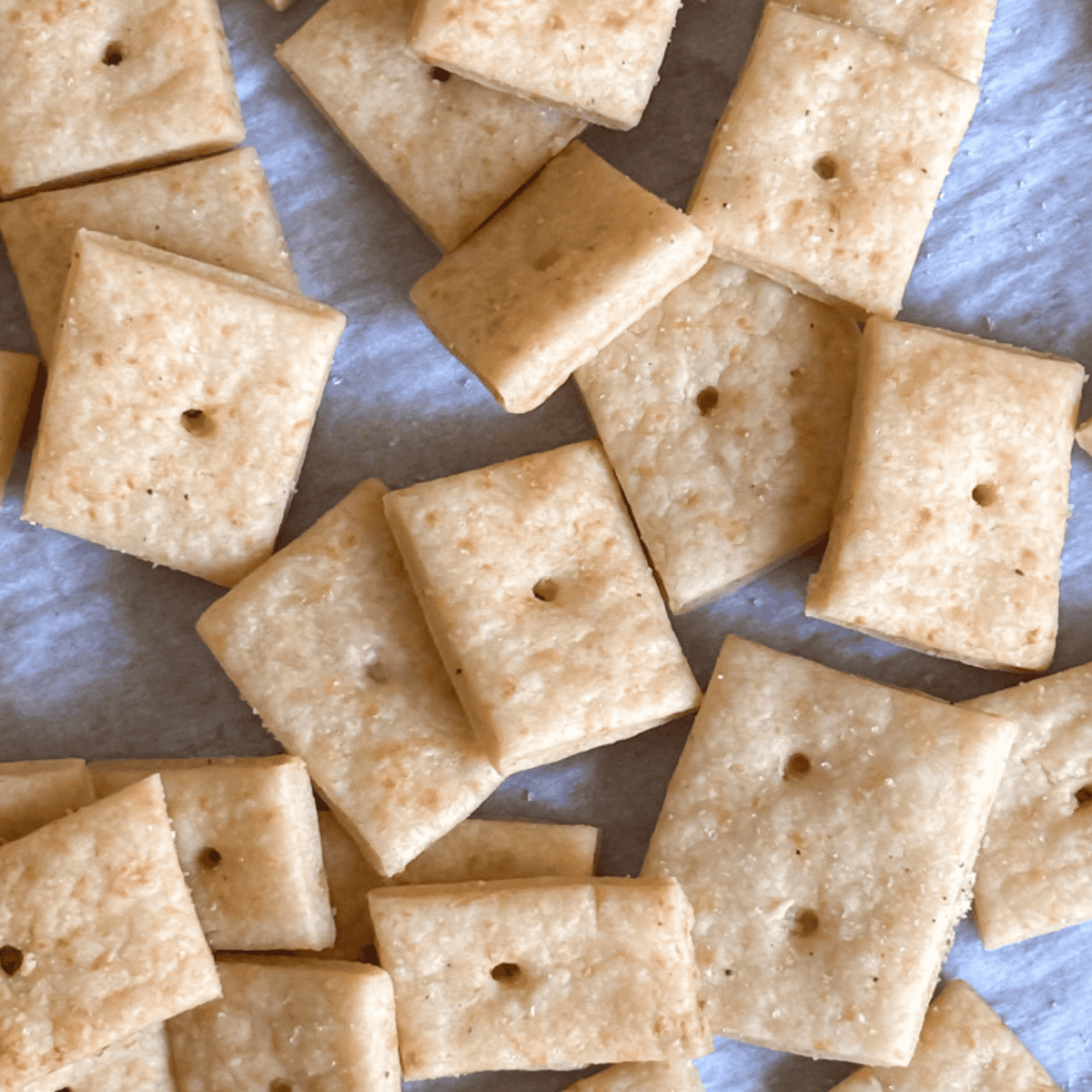 How to Make Homemade Cheez-Its (5 Ingredient Recipe) - Chasing Our Simple